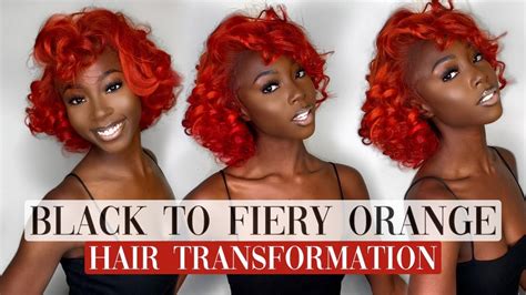 Dark Orange Hair