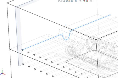 Pattern A Sketch In The Z Axis R Solidworks