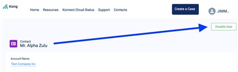 managing contacts in the support portal