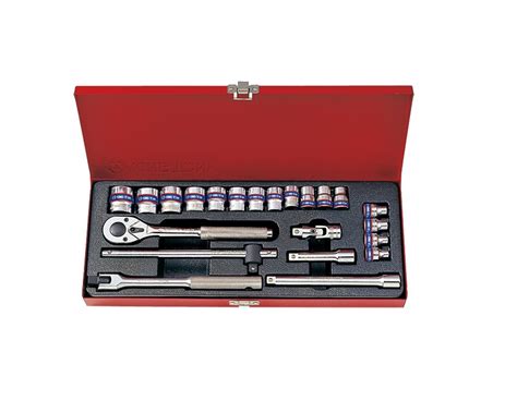 King Tony 3 8 Drive Socket Set 6 22mm 12 Piece Shop Today Get It Tomorrow