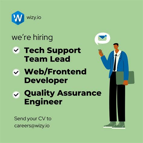 Hiring Careeropportunities Joinourteam Frontenddev Techsupport Qaengineer Careergrowth