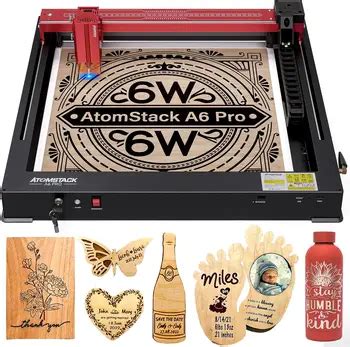 Atomstack A Pro W Laser Engraver W Output High Precision Engraving Machine Install Free