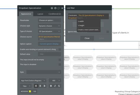 How To Create A Dropdown To Show App Data Database Bubble Forum