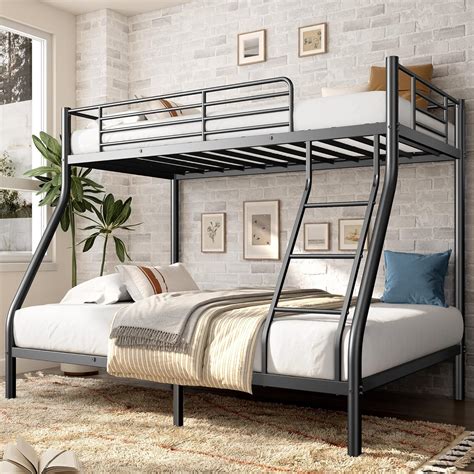 Sogesleep Bunk Beds Twin Over Full Size More Sturdy Heavy