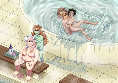 Commission Syrup Creeme Milk And Lady By Gummybanana Hentai Foundry