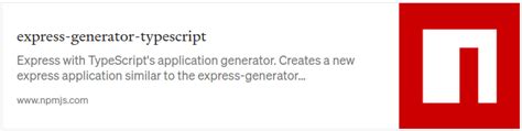 Benefits Of Using The Express Generator Typescript Module