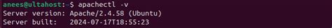 how to check apache version in linux ultahost knowledge base