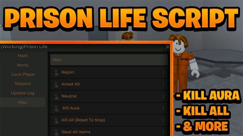 Op New Prison Life Script Pastebin Roblox Kill All Works On Mobile And Pc Youtube