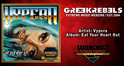 Vypera Eat Your Heart Out Frontiers Music Greek Rebels