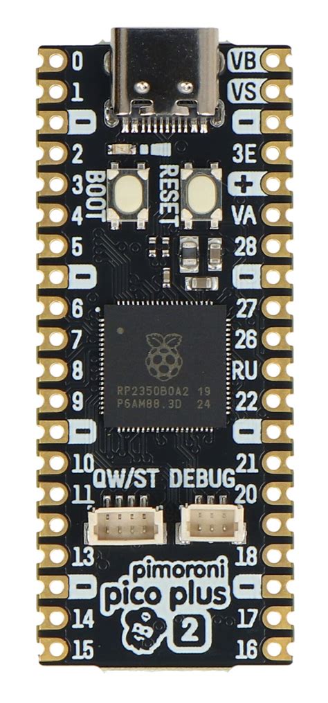 Pimoroni Pico Plus 2 Board With Rp2350b Microcontroller Pimoroni