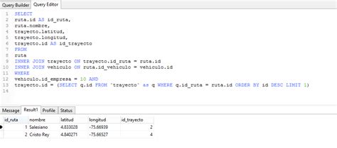 Sql ¿cómo Puedo Seleccionar El último Registro De Una Tabla Mysql