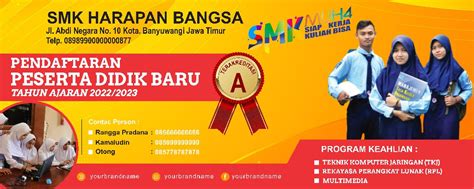 Mmt Spanduk Banner Ppdb Bisa Custom Lazada Indonesia