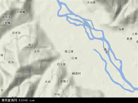 岷县地图 岷县版 甘肃定西岷县 大山谷图库