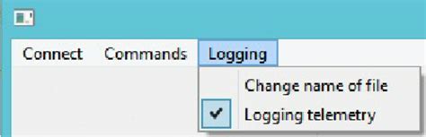 Logging Options In Gui Download Scientific Diagram
