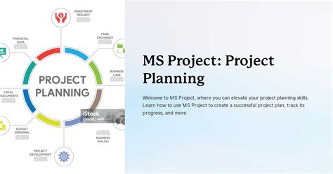 ms project project planning