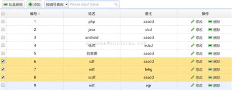 Ssm Easyui实现学生信息增删改查及分页查询 搜索简单实例 代码 最代码