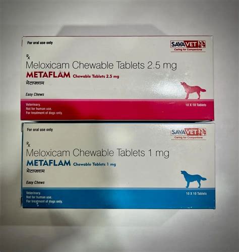 MELOXICAM TABLETS FOR VETERINARY, Strength: 2.5mg at ₹ 120/stripe in Nagpur