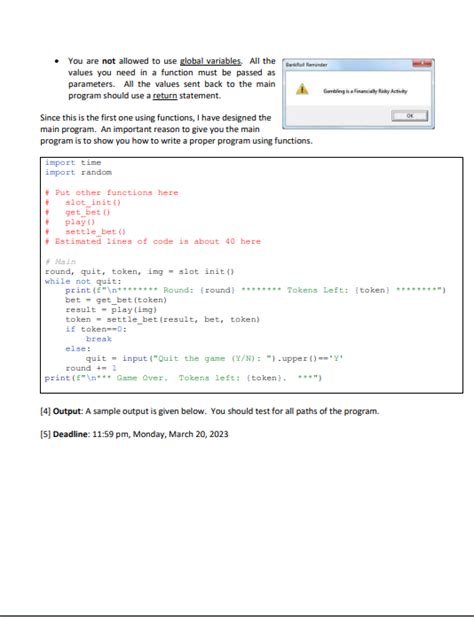 solved cosc1336 spring 2023 assignment 5 functions [1]
