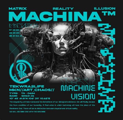 Machina™ Artchaosvision Posters Prints And Visual Artwork Graphic