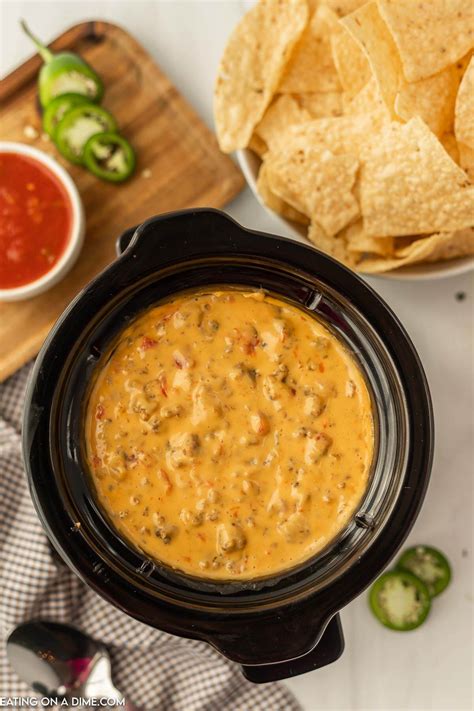 Velveeta Cheese Dip Recipe With Sausage Crock Pot Bryont Blog