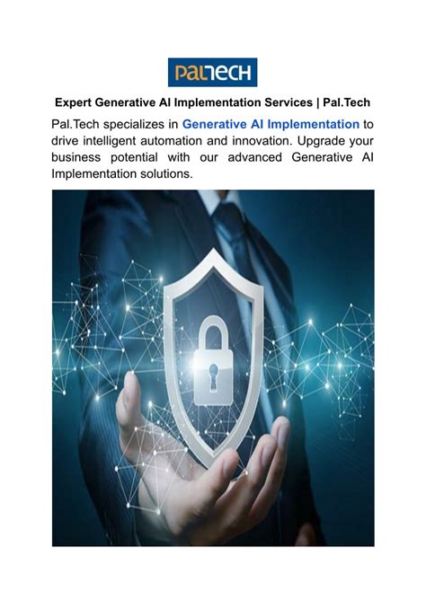 Ppt Expert Generative Ai Implementation Services Pal Tech 1