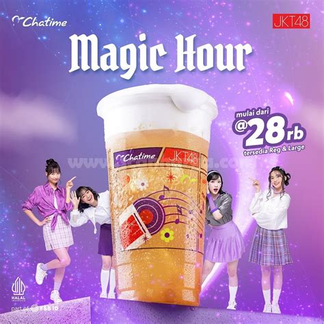 Harga Spesial Chatime Jkt48 Magic Hour Mulai Rp 28ribu Scanharga