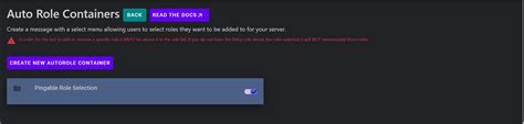 Role Selection Betsy Bot Documentation