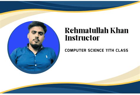 Computer Science 11th Class