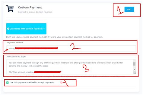 How To Set Custom Payment Method Seoclerks