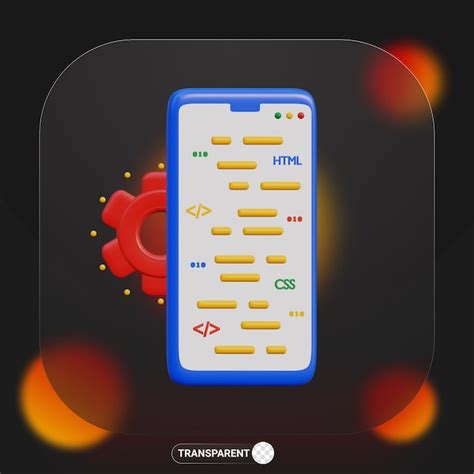Premium Psd 3d Rendering Application Phone Engine