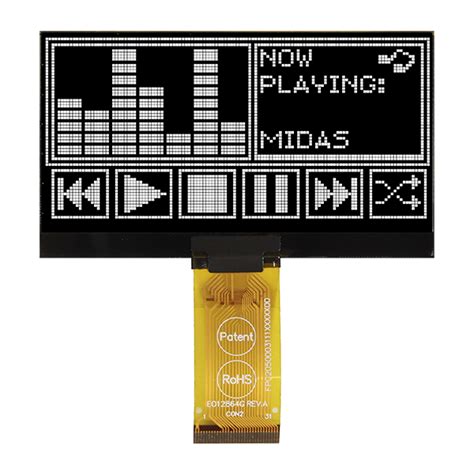 MCOT128064QV WM Midas Components