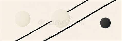 A Light Background Hosts A Simple Arrangement Of Black Diagonal Lines Intersecting With Circles