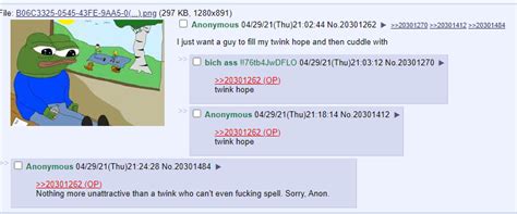 Anon Is A Twink R Chan