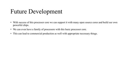 Processor Core On Power Isa Ppt