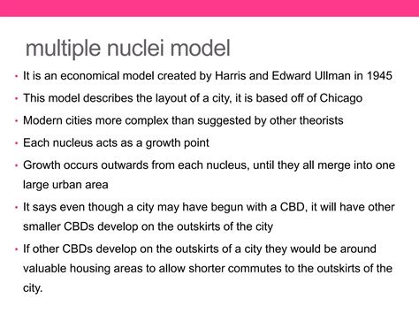Multiple Nucleii Model Pptx
