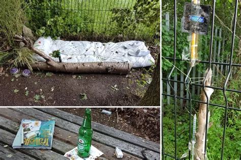 Devastating Pictures That Reveal Sex Worker S Home In Woodland Next To Leeds Primary