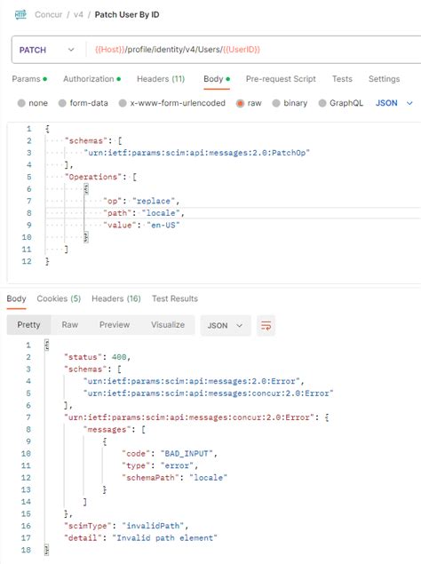Api Patch Users Spend Or Travel Profile Sap Concur Community