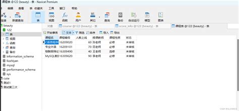 Mysql数据库建表与navicat建表mysql 执行建表语句 Navicat Csdn博客