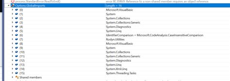 Vb Global Imports Specified Twice In Roslyn Builds · Issue 51447