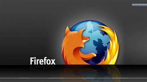 Firefox Awesome Desktop Wallpaper On Black Background Wallpaper
