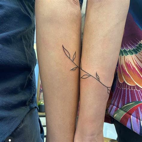 Cute Matching Relationship Tattoos
