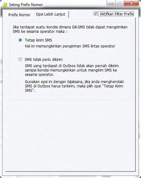 Prefix Nomor Mengirim Sms Ke Sesama Operator