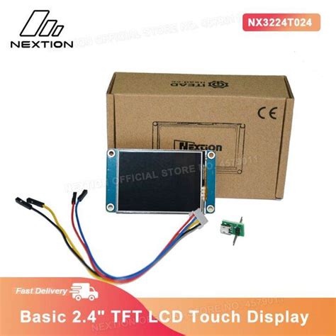 Nextion Nx3224t024 24 Full Color Hmi Intelligent Lcd Resistive Touch Display Module Easy To