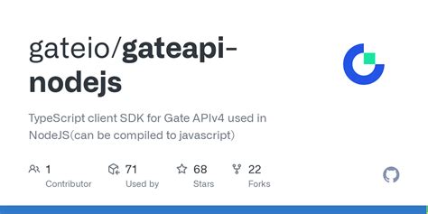 Github Gateio Gateapi Nodejs Typescript Client Sdk For Gate Apiv Used In Nodejs Can Be