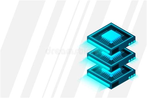 Quantum Computer Large Data Processing Server Room Artificial