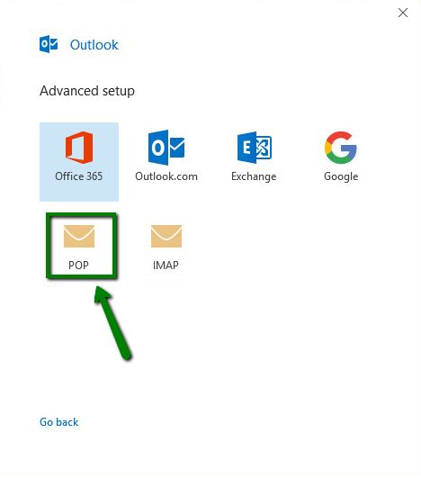 How To Setup A Pop3 Account In Microsoft Outlook 2019 Global Support Portal