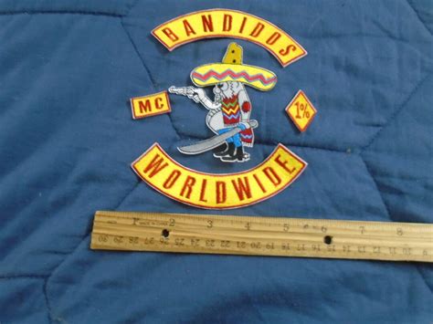 Bandidos M C Front Patch Set Xmas Sale Etsy