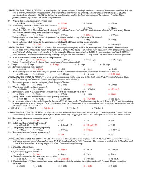 Estimates Pdf Building Engineering Architectural Elements