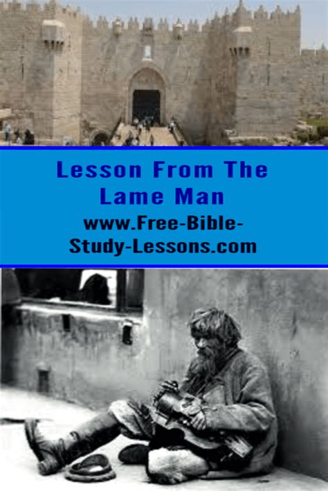 The Lame Man At The Temple Gate