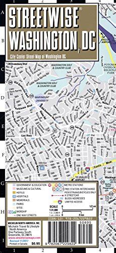 Buy Streetwise Washington Dc Laminated City Center Street Of